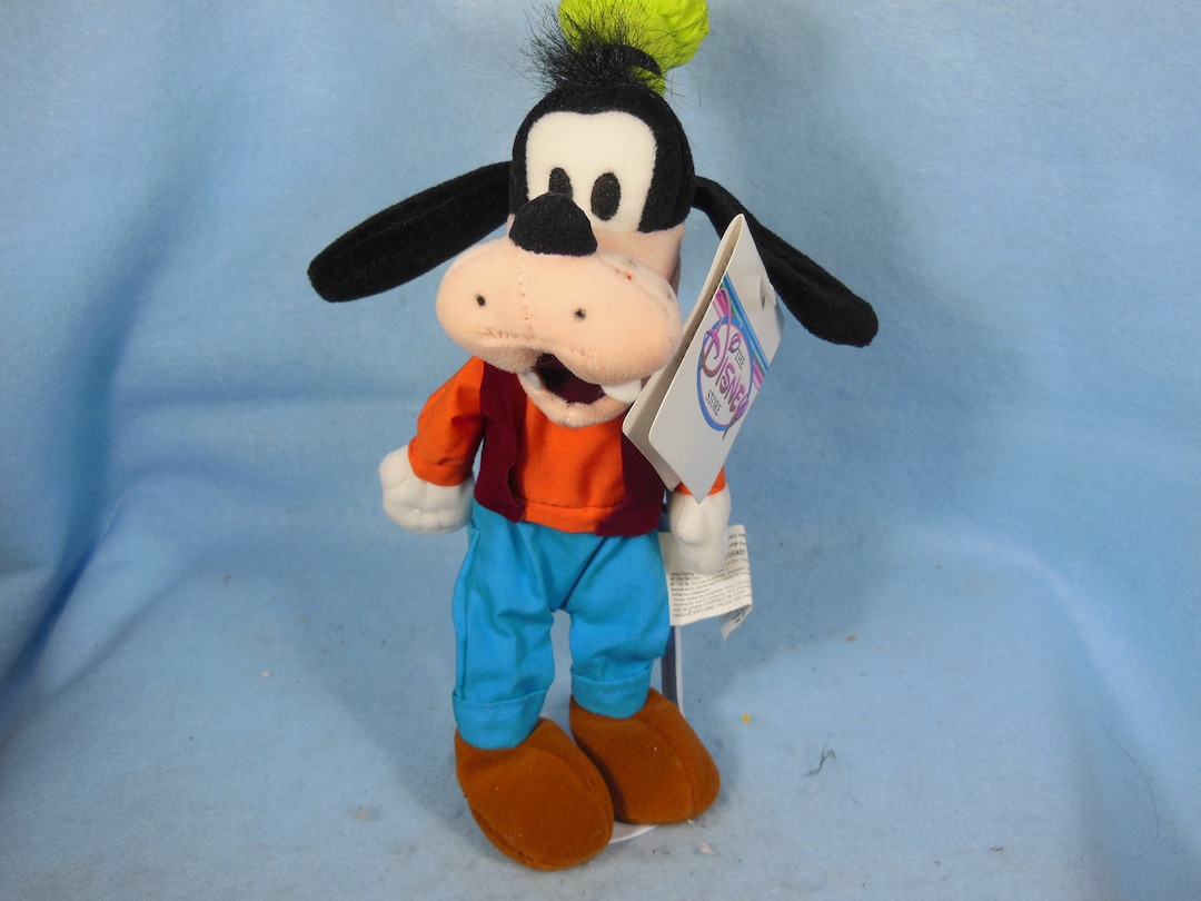 Vintage-walt Disney-goofy-bean Bag-10" Tall-disney Store - Etsy