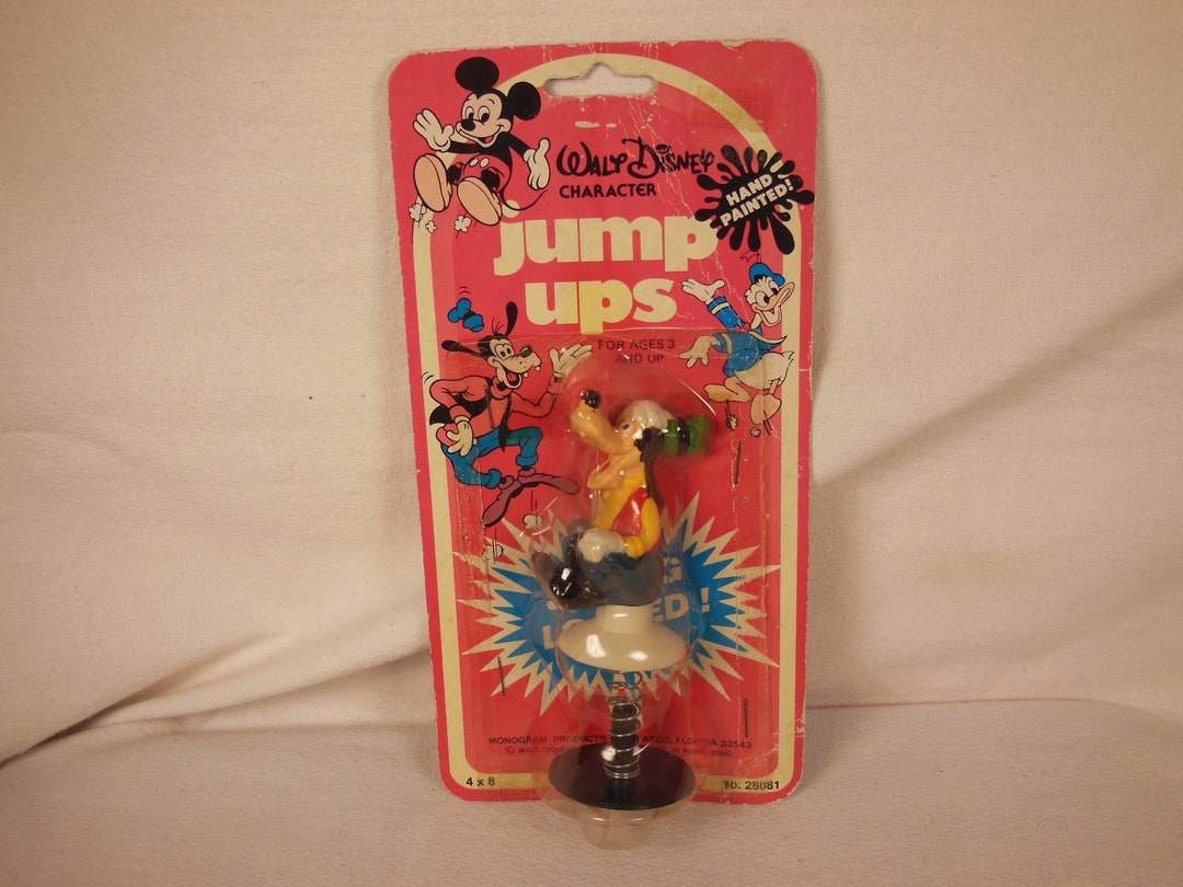 Vintage-walt Disney-goofy-jump-ups-on Original Card - Etsy