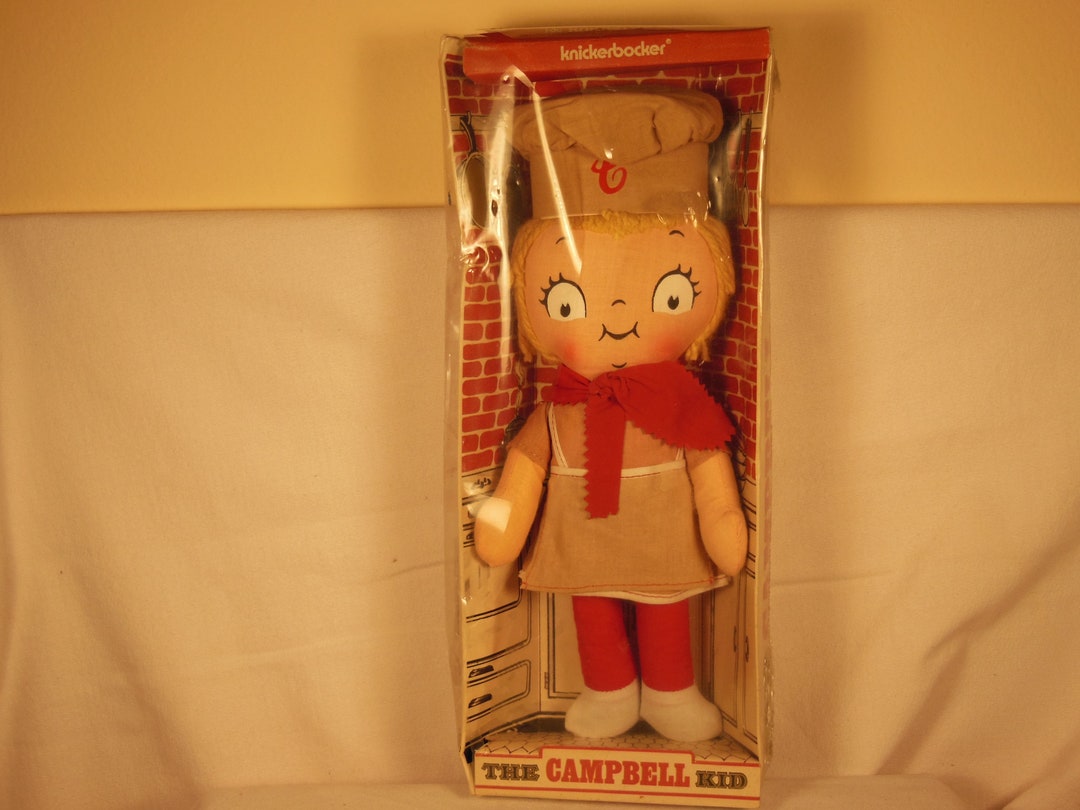 Vintage-1973-knickerbocker-campbell Soup-girl Doll Original Box - Etsy
