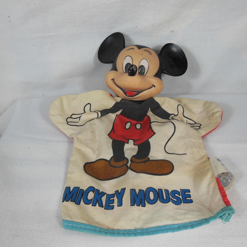 Mickey Mouse Hands Puppet - Etsy