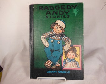 The Raggedy Andy Stories by Johnny Gruelle - Vintage Hardcover Book ...