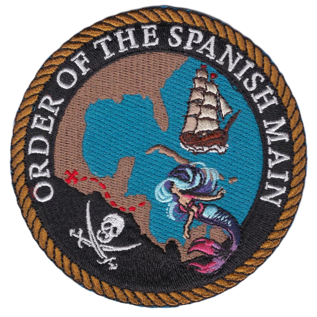 Order of the Spanish Main Patch - Etsy