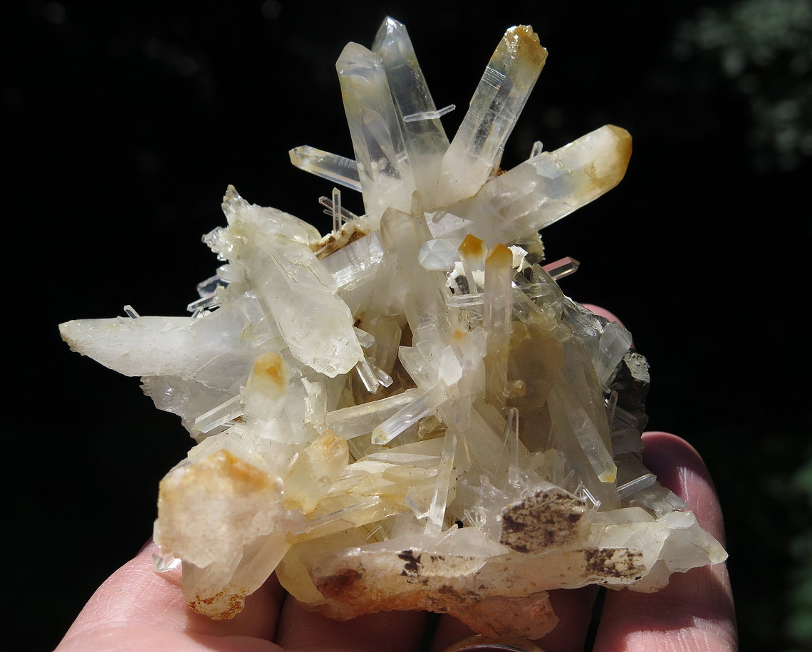 Mango Quartz Cluster With Halloysite - Boyaca, Colombia - Etsy