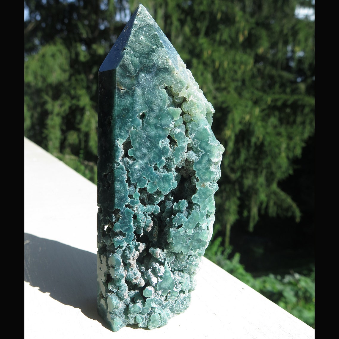 Unusual Natural Color Orbital Botryoidal Ocean Jasper Semi - Etsy