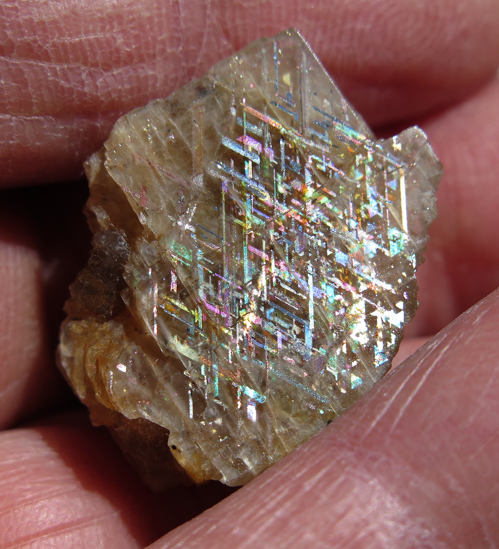 Rainbow Lattice Sunstone, Rainbow Serpent mine, Northern Territory ...