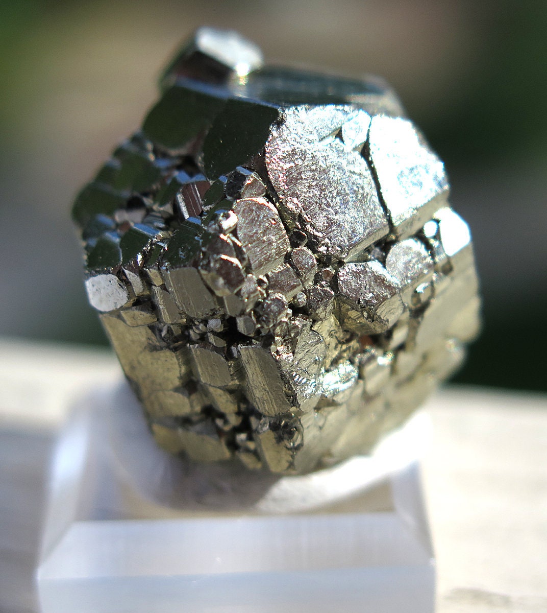 24 gram Complete Complex Cool New Find of Pyrite. Pyritohedron, Twinned ...