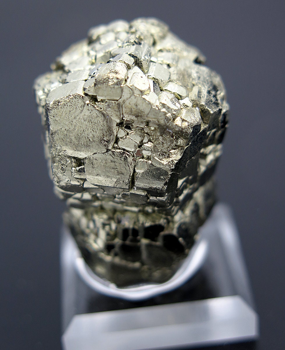 49.3 Gram Complete Complex Cool New Find of Pyrite. Pyritohedron ...