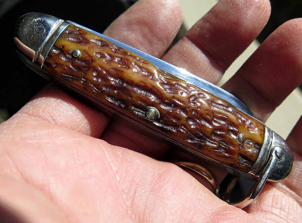 Beautiful Old Challenge Cutlery company Scout Knife in amazing ...