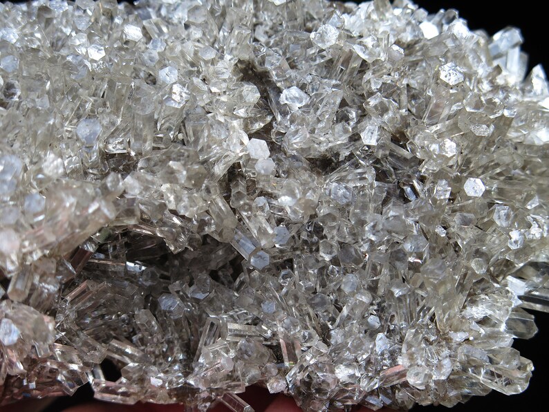 Large Columnar Calcite on Quartz With Matrix. Solid Piece - Etsy