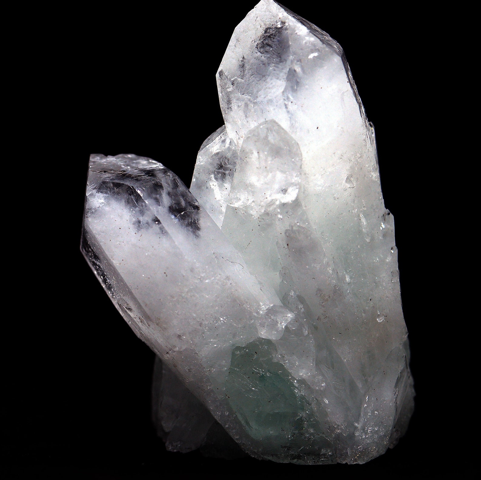 Fuchsite Included Quartz Crystal Cluster Selfhealed - Etsy