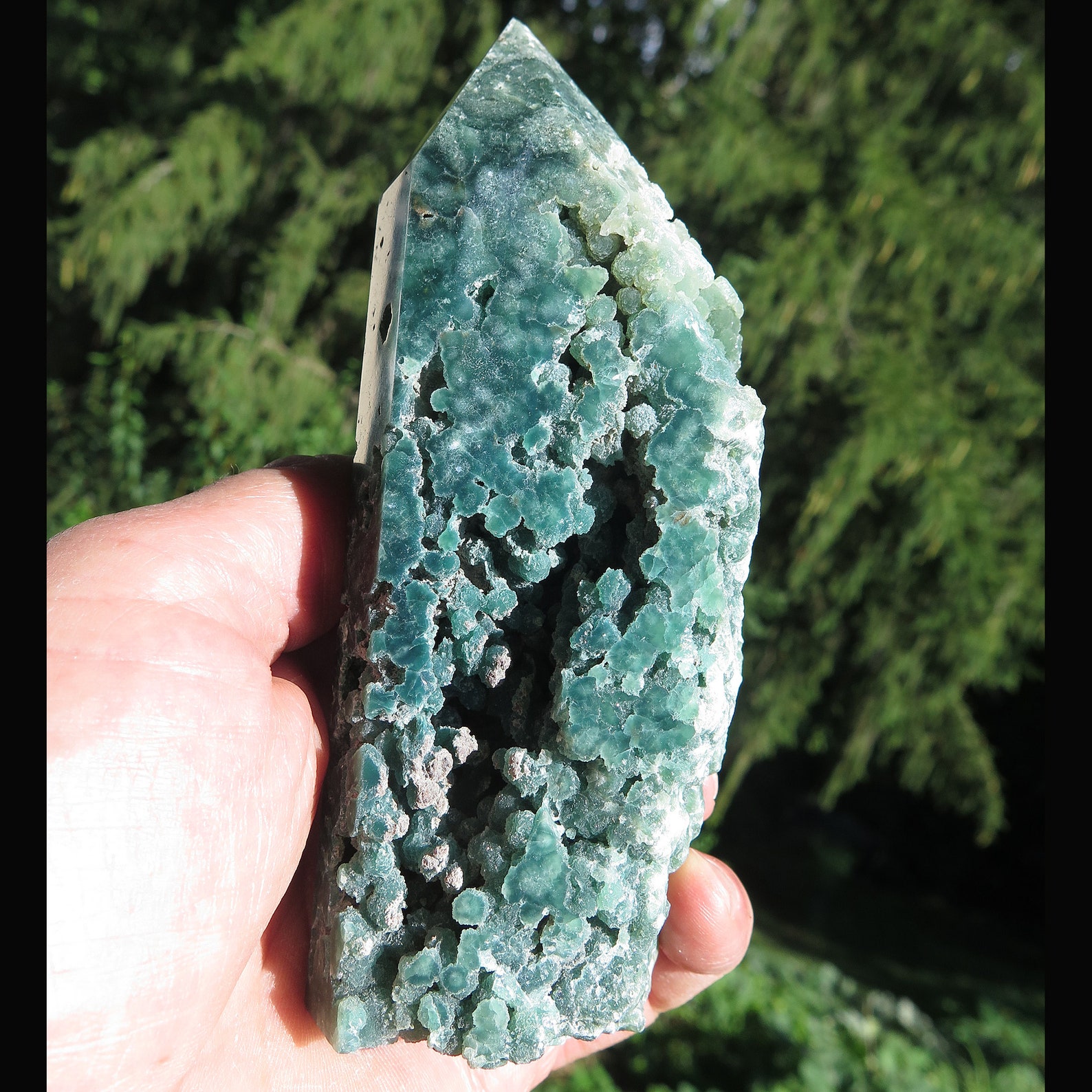 Unusual Natural Color Orbital Botryoidal Ocean Jasper Semi - Etsy