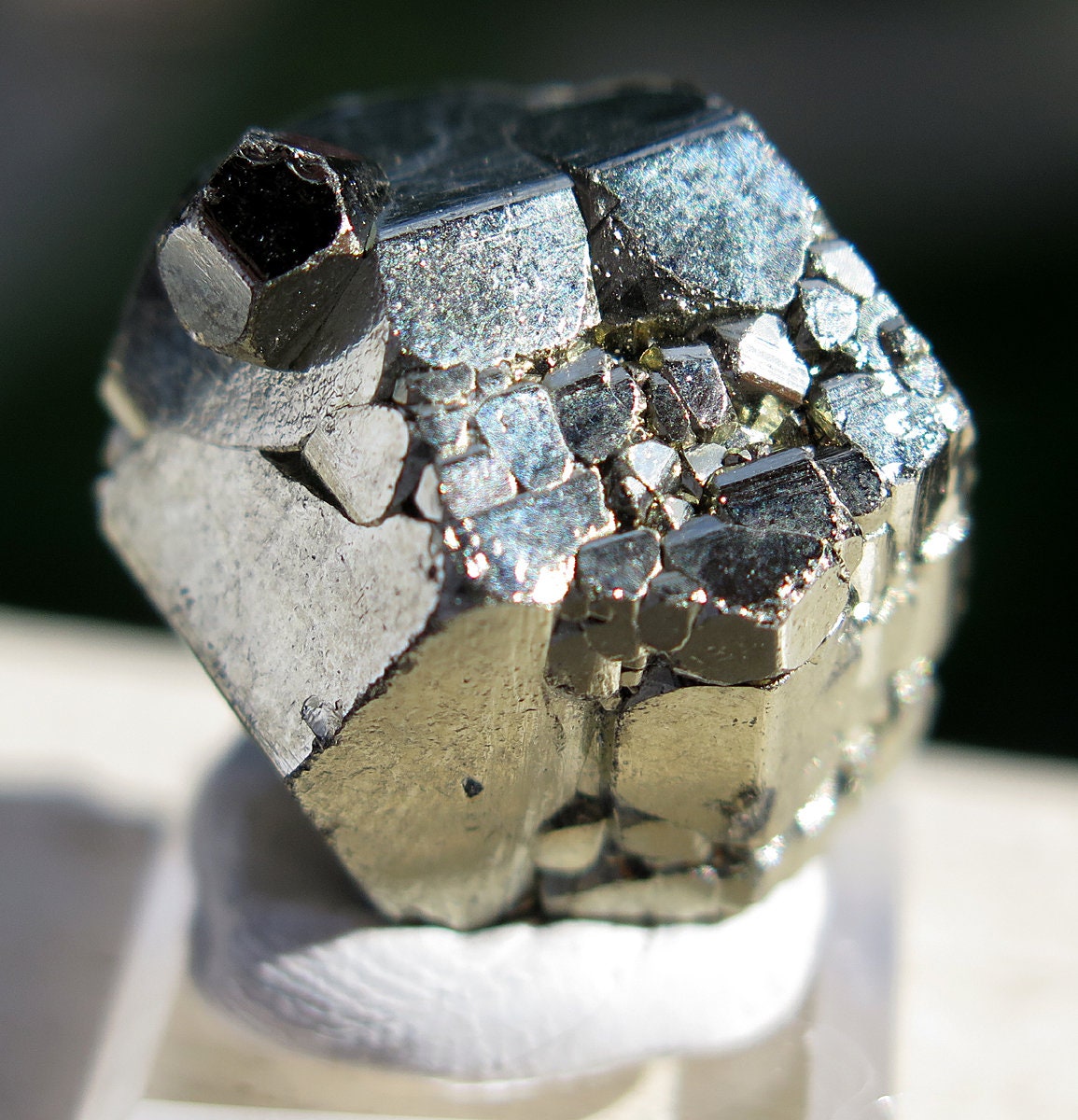 24 gram Complete Complex Cool New Find of Pyrite. Pyritohedron, Twinned ...