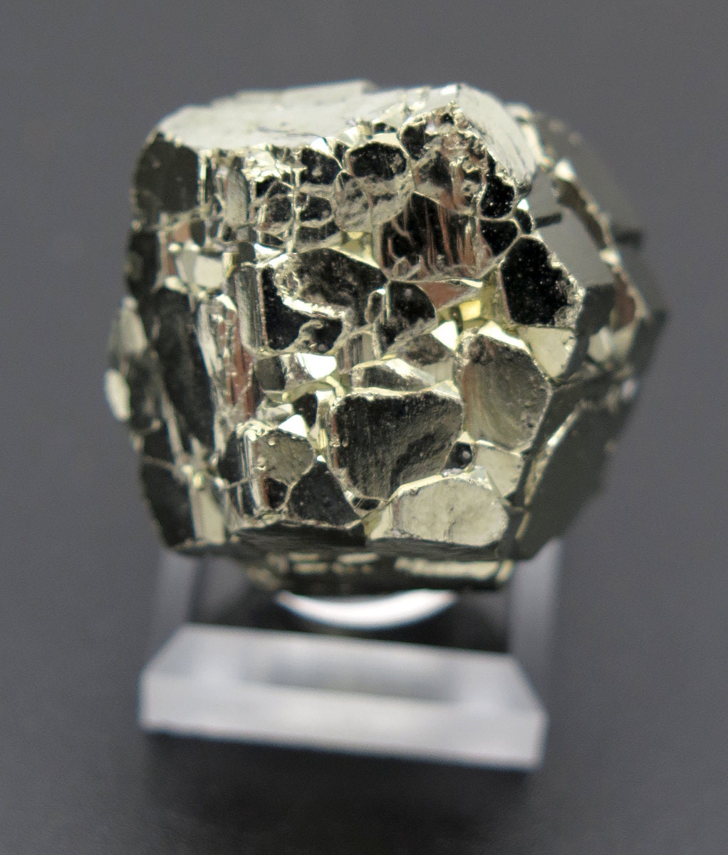 35 Gram Complete Complex Cool New Find of Pyrite. Pyritohedron, Twinned ...