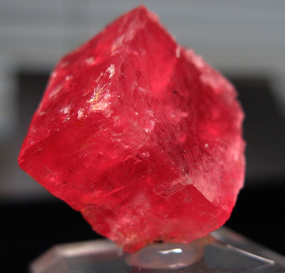 Offering my 24.6 gram Extremely Rich color Rhodochrosite Rhombus from ...