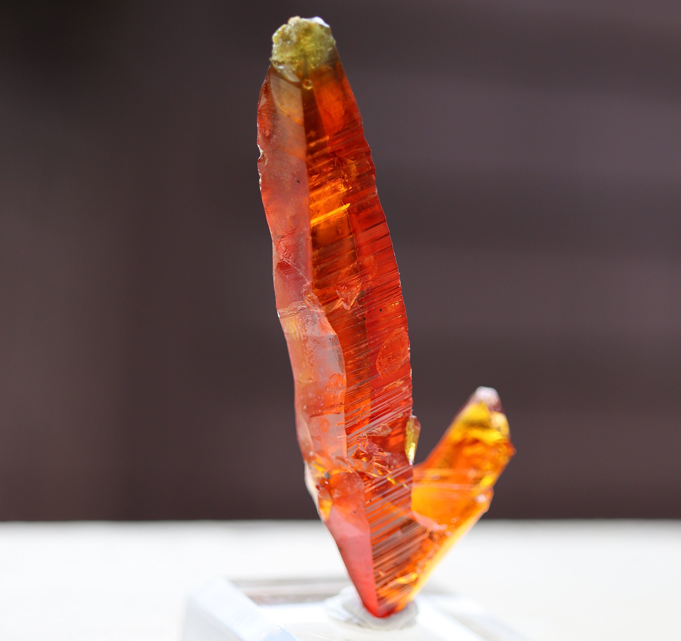 Red Zincite. Mine Smelter Olkusz, Poland. Zincite specimens are formed ...