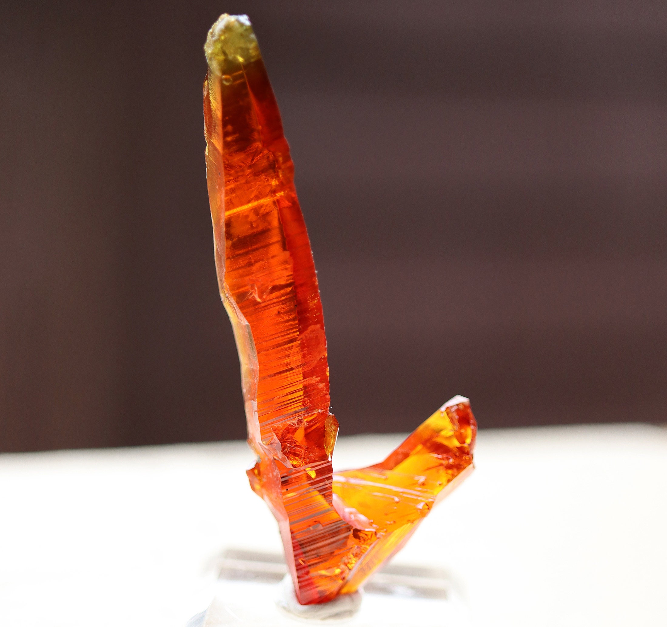 Red Zincite. Mine Smelter Olkusz, Poland. Zincite specimens are formed ...