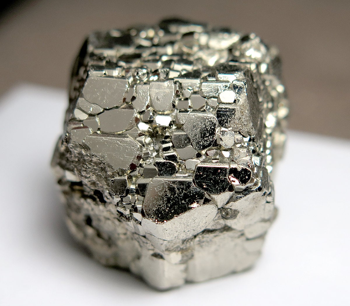 Complete Complex Cool New Find of Pyrite. Pyritohedron, Twinned Crystal ...