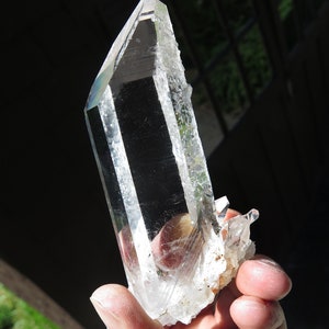 High Quality Icy Clear Quartz Crystal With Barnacles 191.7 Grams. Ron ...