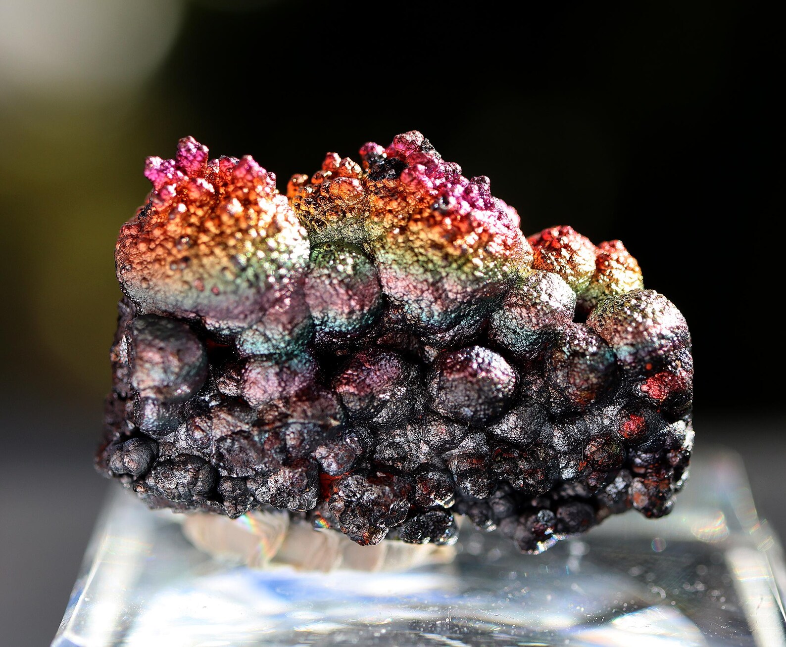 Quality Rainbow Goethite. Tharsis, Alosno, Huelva, Andalusia, Spain ...