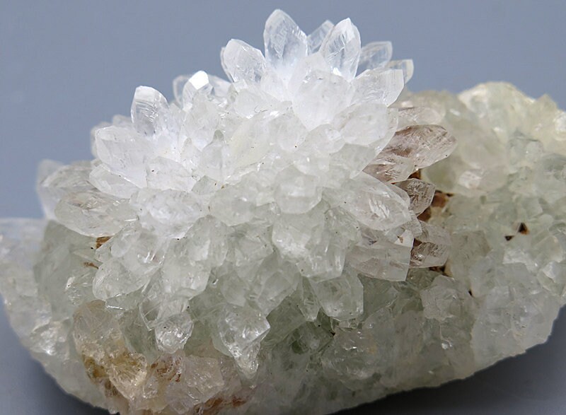 A Radial Quartz Flower. Natural. India