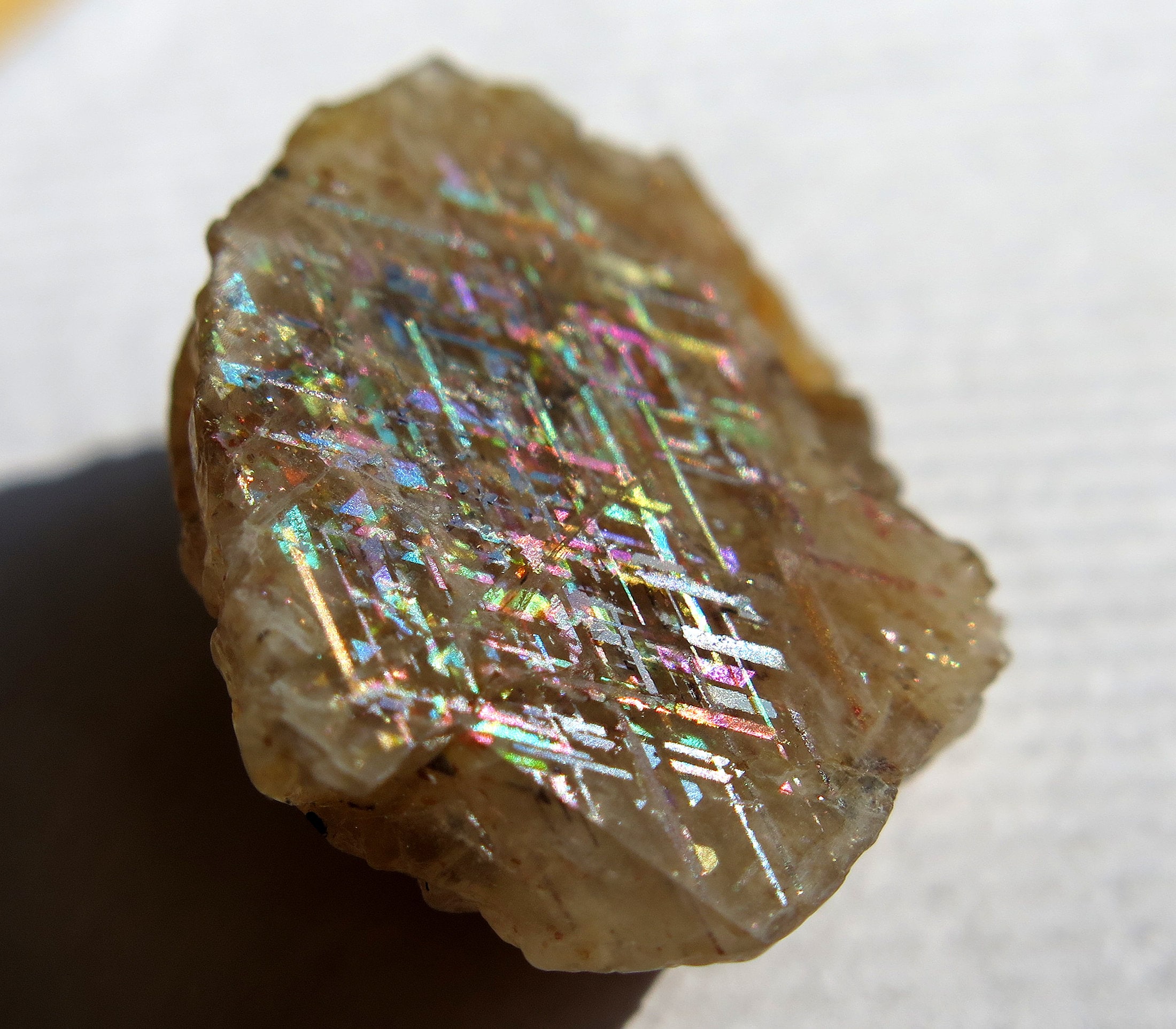 Rainbow Lattice Sunstone, Rainbow Serpent mine, Northern Territory ...