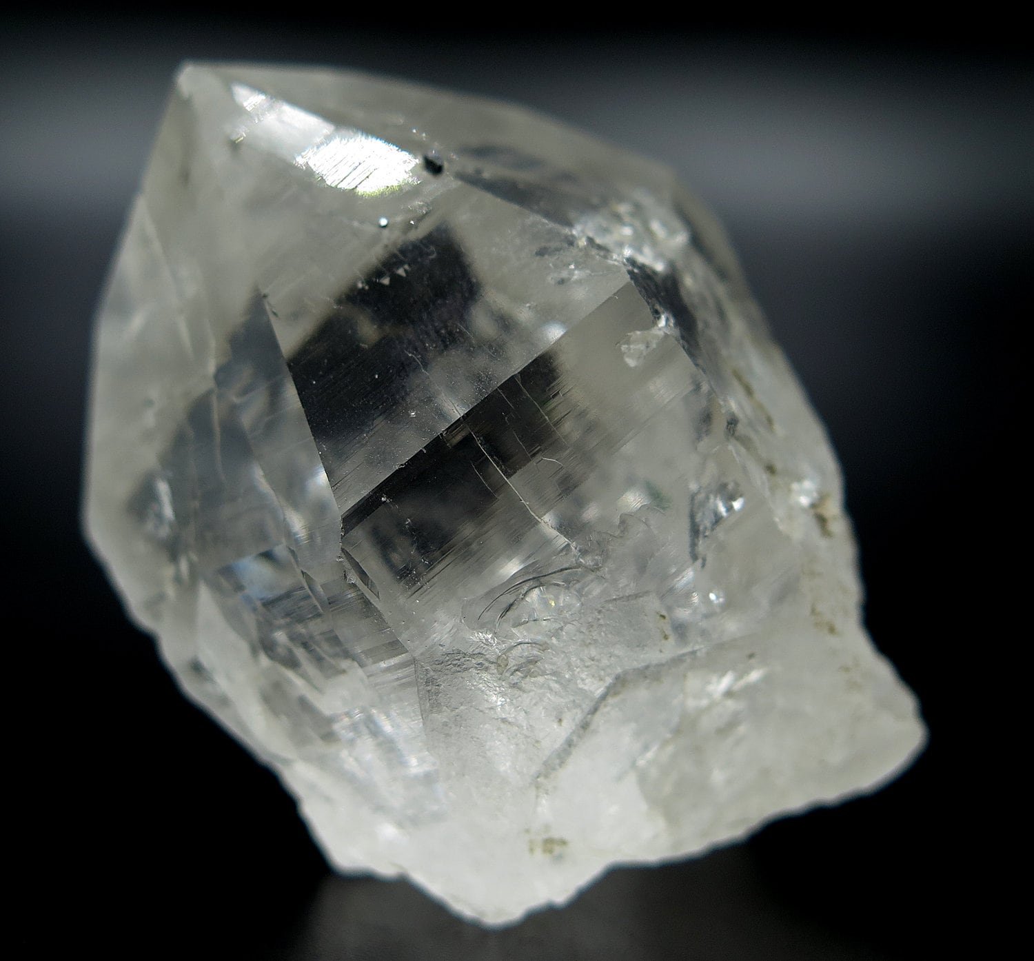 Himalayan Mountain Ice clear quartz single point. Mined 2000's Pradesh ...