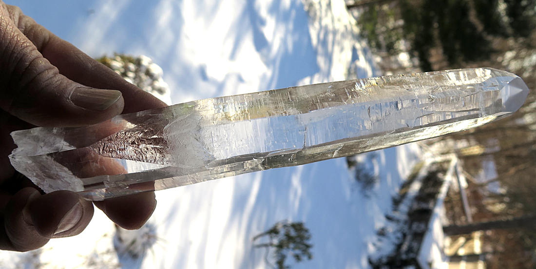 Crystal Ice From My Collection. The Finest Laser Wand Crystal I've ever ...