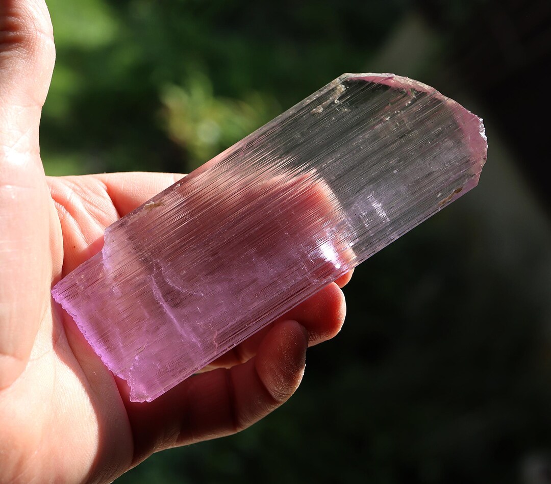 Double Terminated Lavender Kunzite. Laghman, Nuristan, Afghanistan 5 1/ ...
