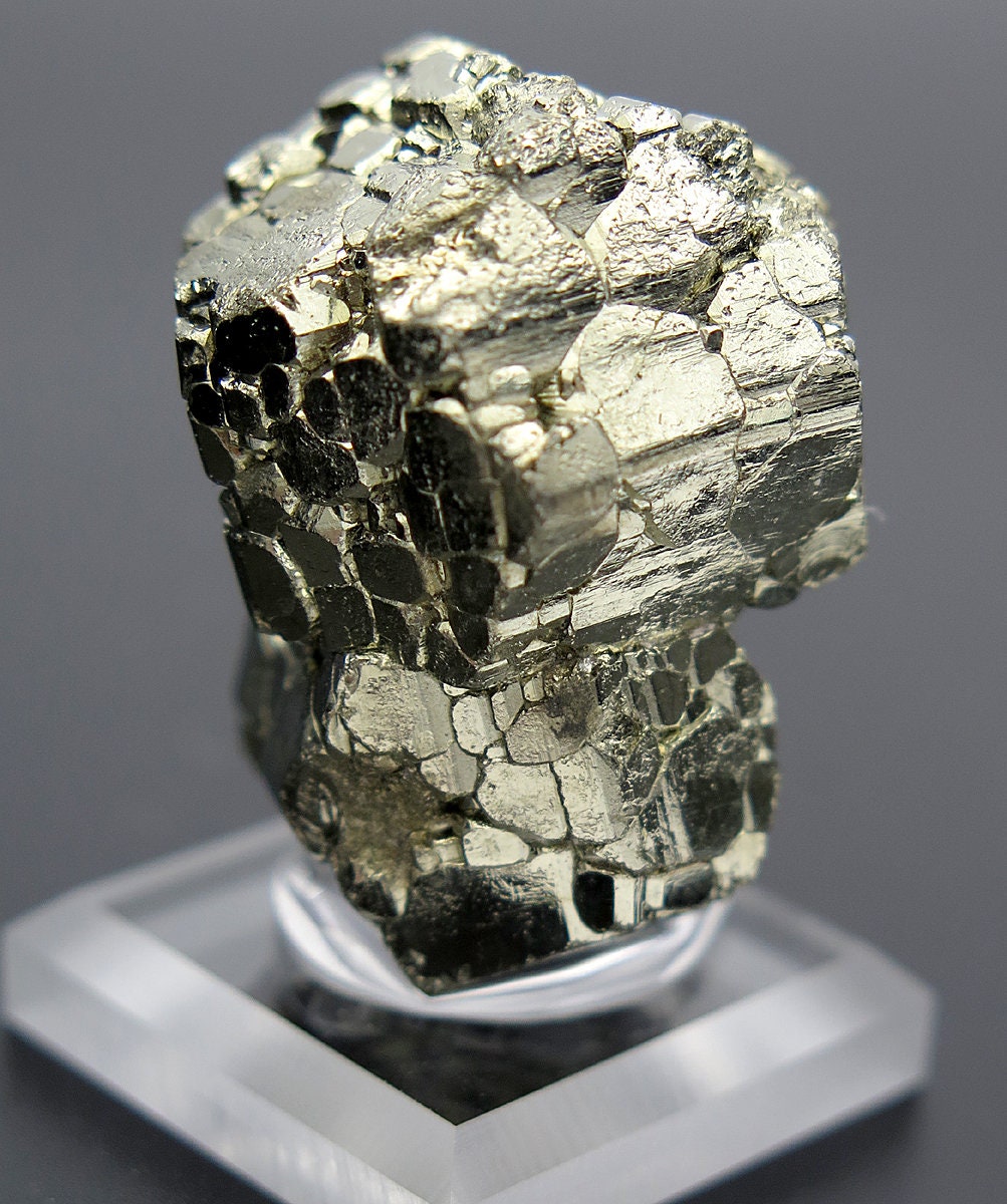 49.3 Gram Complete Complex Cool New Find of Pyrite. Pyritohedron ...