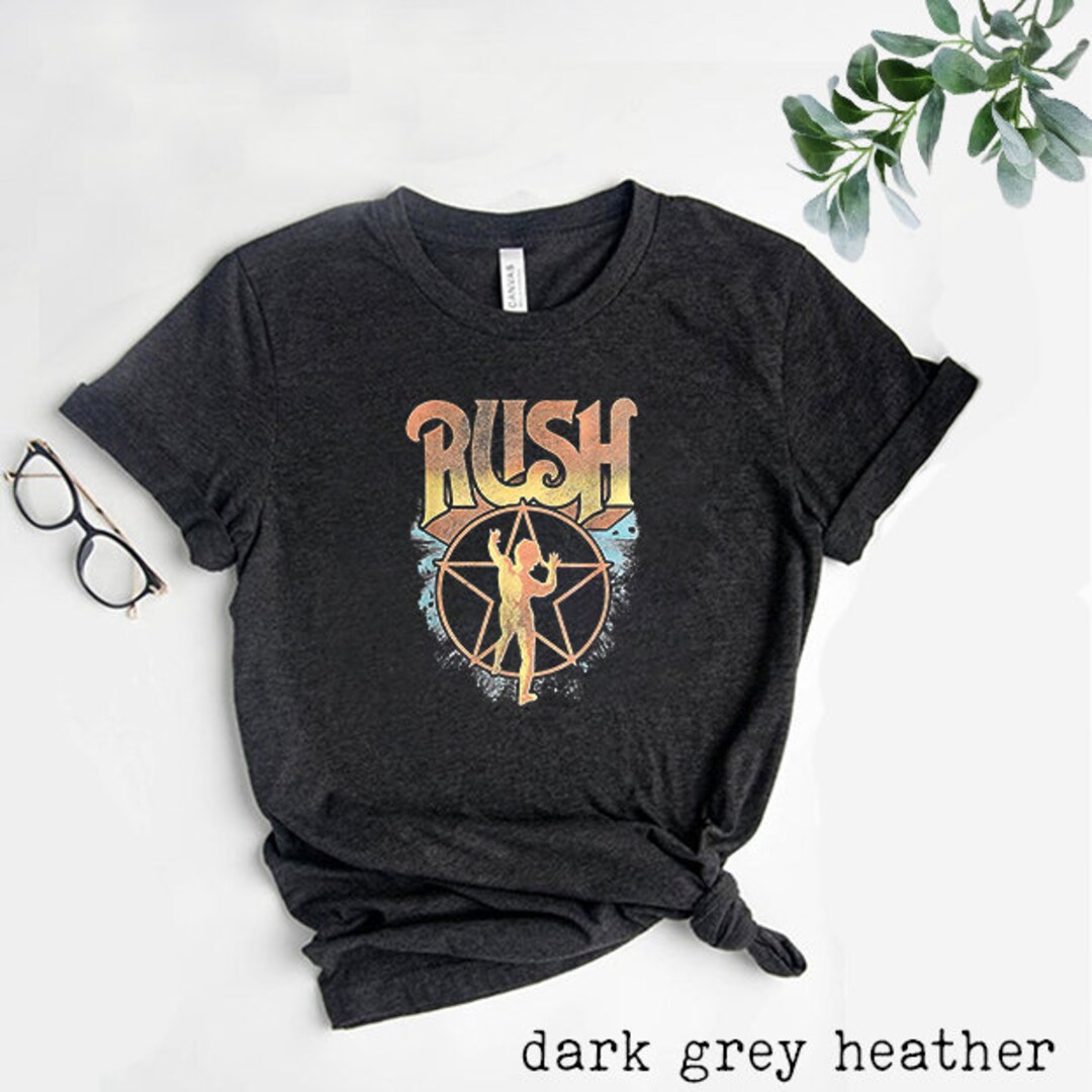 Vintage Rush Shirt, Rush Tour Shirt, Rock N Roll, Music Band Shirt ...