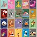 Disney Alphabet Toddler Poster Decor You Pick Your Favorite Color - Etsy