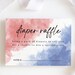 4th of July Diaper Raffle Ticket Insert, Patriotic Baby Shower Diaper ...