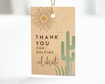 Desert Thank You - Etsy
