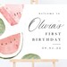 Watermelon Welcome Sign, Watermelon Theme Party Sign, Watermelon ...