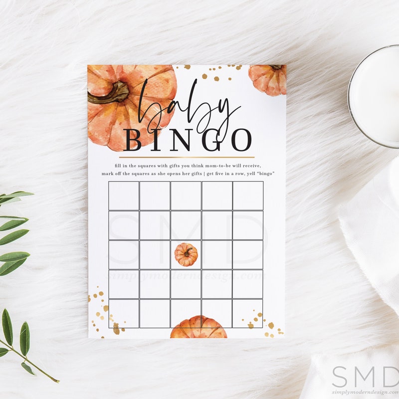 Baby Shower Bingo - Etsy