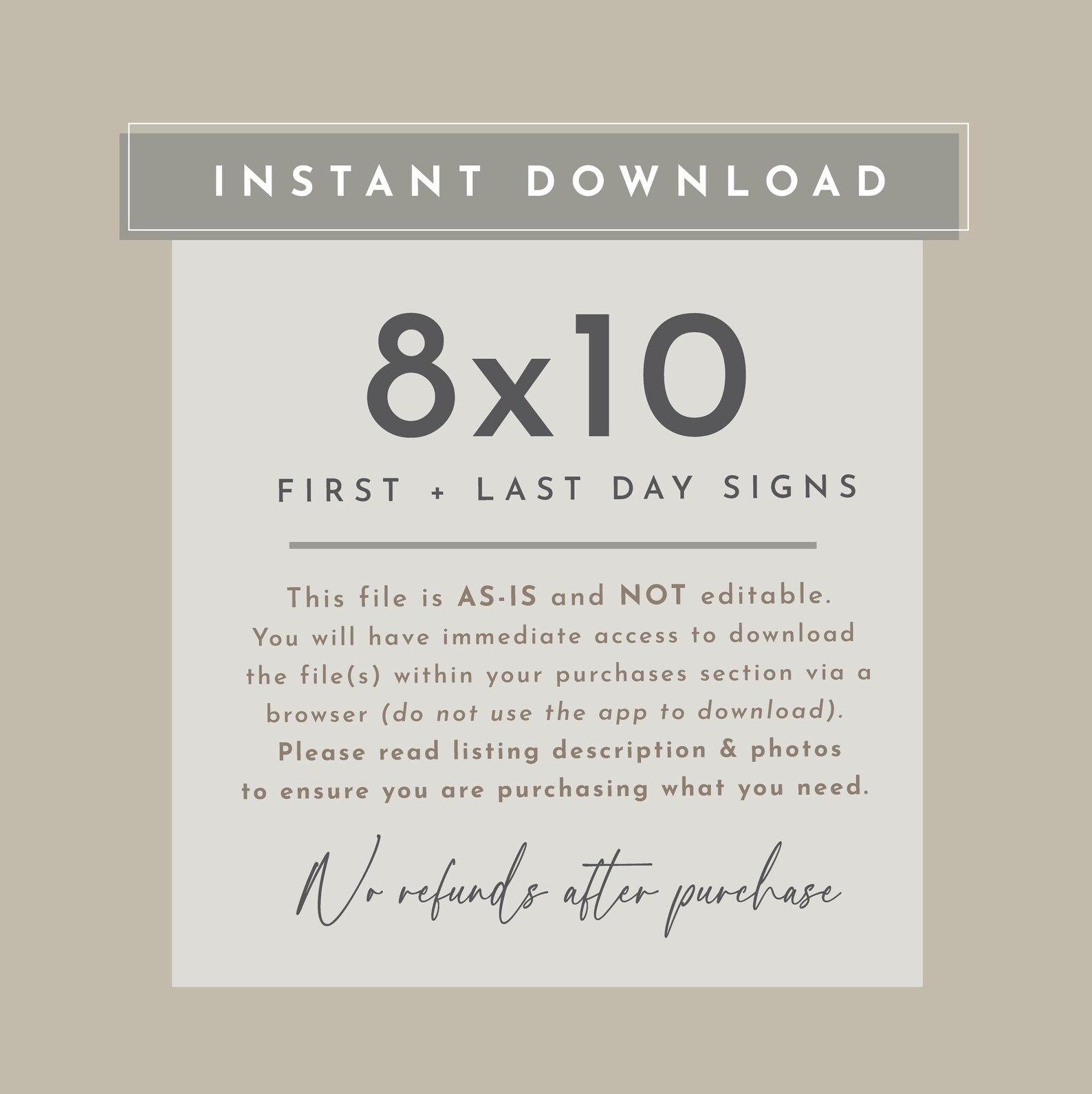First Day of Tenth Grade Sign, 10th, First Day of School, Printable ...