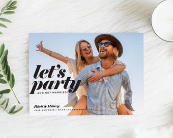 Fun Save the Date - Etsy