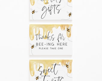 Meant to Bee in Love Printable Sign Personalized Wedding - Etsy