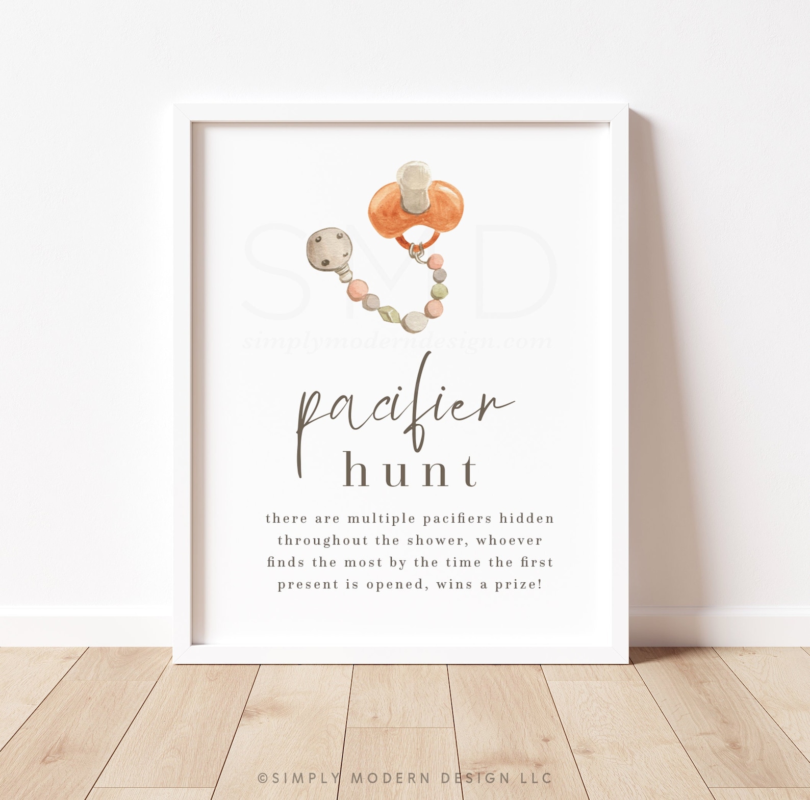 Pacifier Hunt Baby Shower Game Boho Baby Shower Boho Shower - Etsy