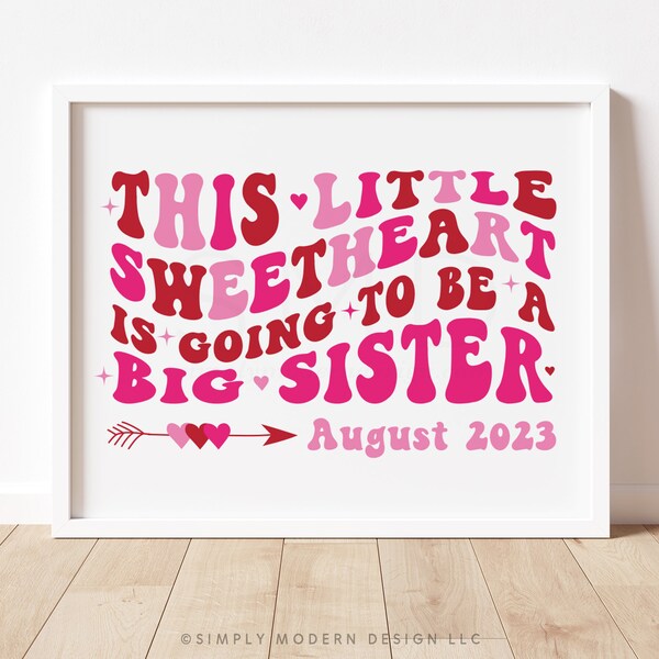 Little Sister Sign - Etsy