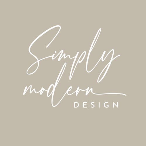 SimplyModernDesignCo - Etsy