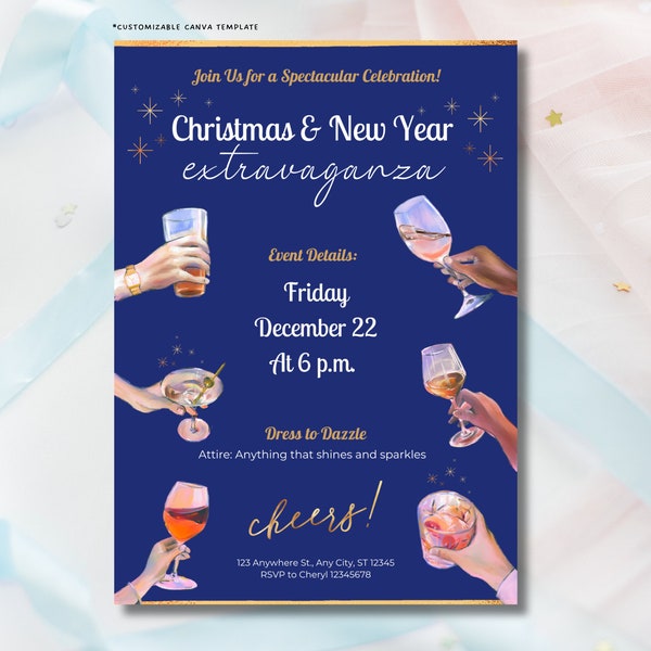 End of Year Celebration Invitation - Etsy