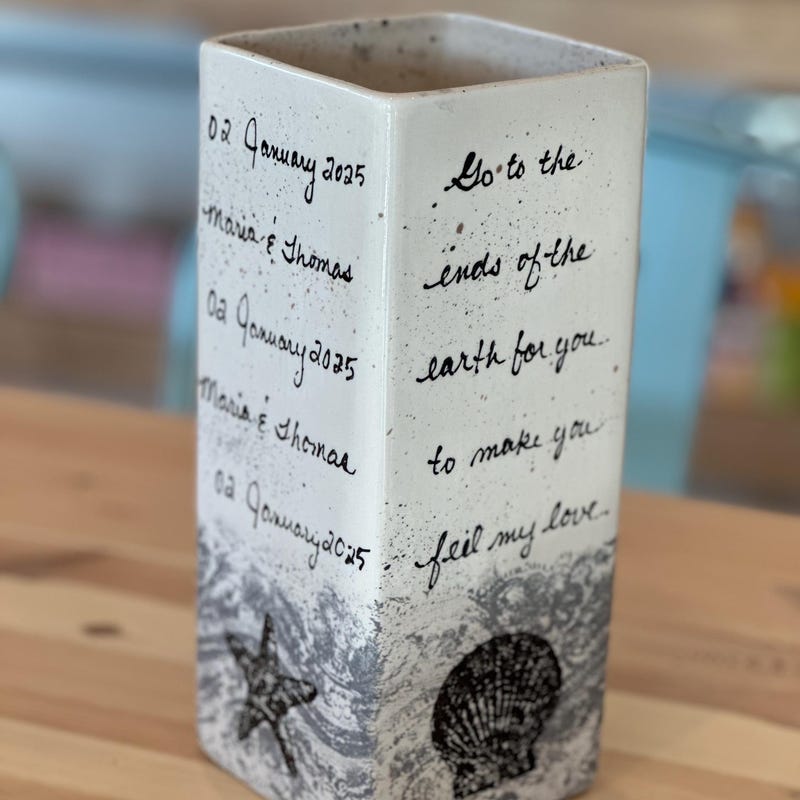 Beach Vase - Etsy