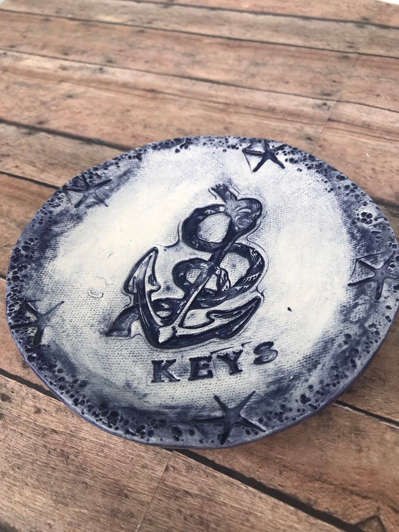 Anchor Nautical Dish for Keys Realtor Closing Gift - Etsy
