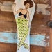 Mermaid Spoon Rest With Short Brown Hair - Etsy