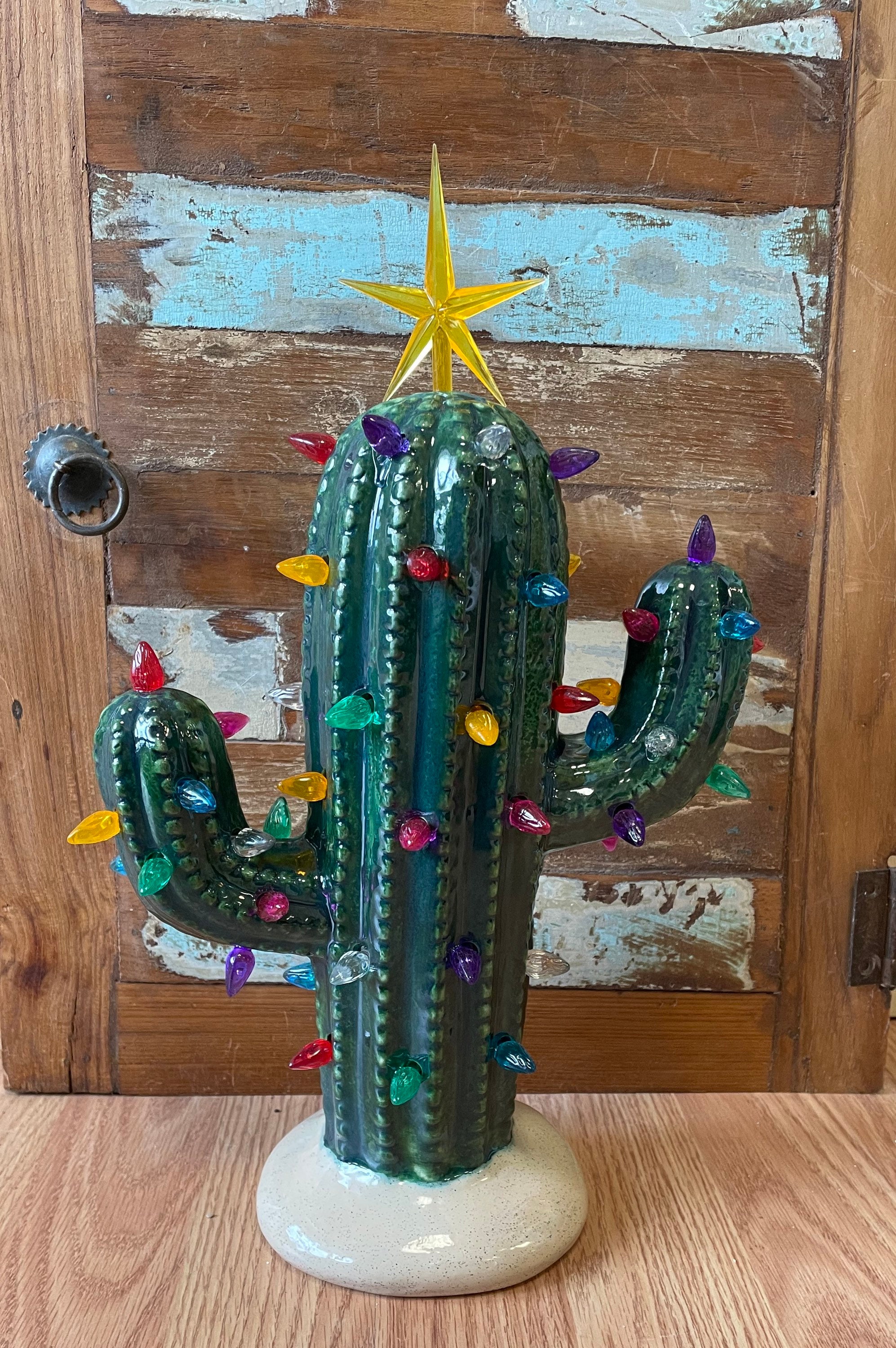 Cactus Light Christmas Cactus Tree - Etsy