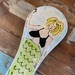 Mermaid Spoon Rest With Short Blonde Bob - Etsy