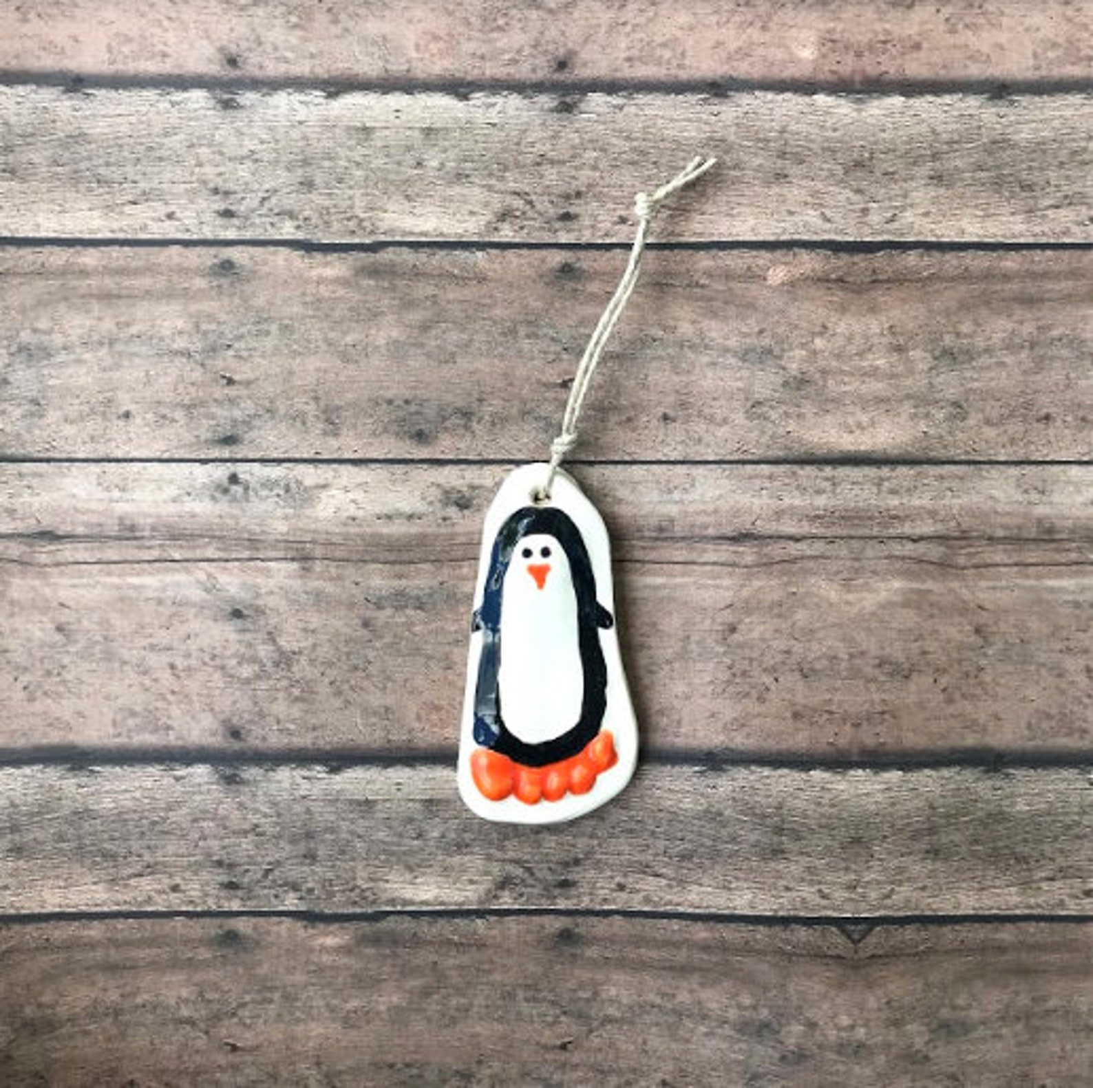 Raised Ceramic 3D Footprint Ornament Kit to Go in Seasonal - Etsy