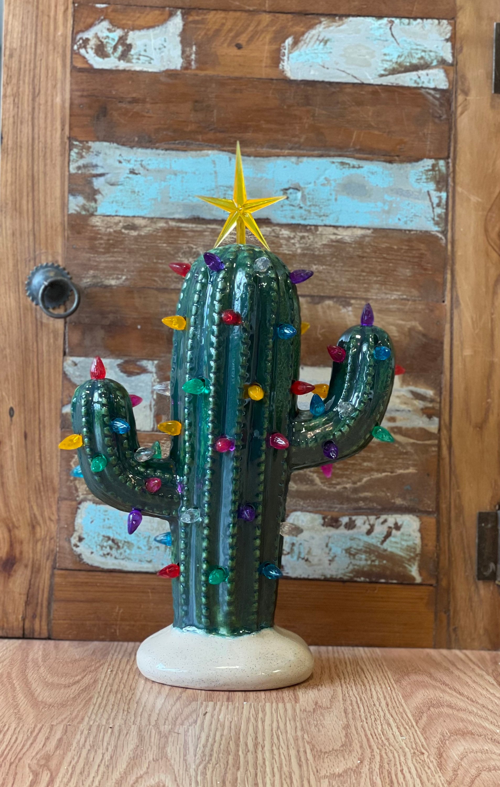 Cactus Light Christmas Cactus Tree - Etsy