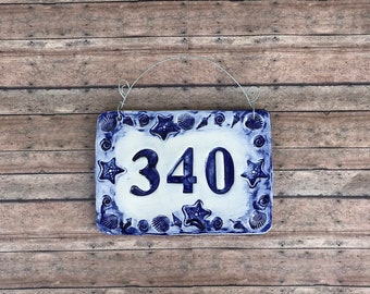 Ceramic House Plaque - Etsy